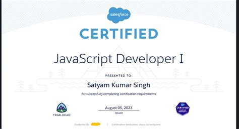 Satyam Singh On Linkedin Salesforce Salesforcecertification Salesforcecertified…