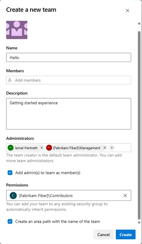 Configure Hierarchical Teams Azure Boards Microsoft Learn
