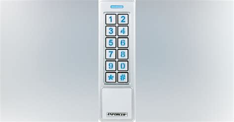 Enforcer® Bluetooth® Mullion Keypad With Reader Sk B241 P From Seco Larm Security Info Watch
