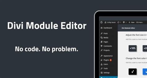 Divi Module Editor Pro Divi Booster