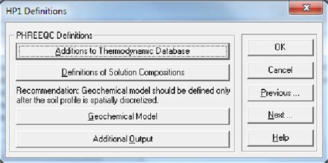 Hp Definitions Window With Four External Edit Windows Download Scientific Diagram