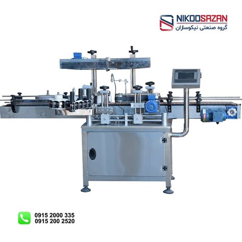 دستگاه لیبل زن پشت چسب دار ️بهترین کفیت ️قیمت منصفانه نیکوسازان