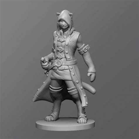 3d Printable Cat Rogue By Schlossbauer