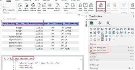Solved Visual Calculation How To Group Sales On A Table Microsoft Fabric Community