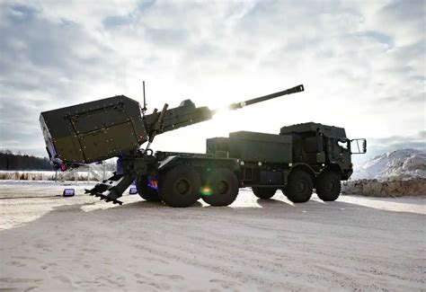 Bae Systems Unveils First Newly Built Archer 155mm Howitzer On Man Hx2