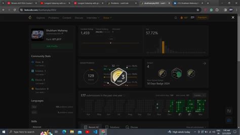 Shubham Maherey On Linkedin Completed All Leetcode Daily Problems For