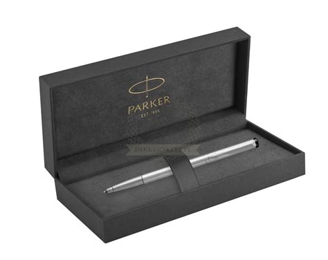 Parker Vector Stainless Steel Rollerball Pen In Original Parker