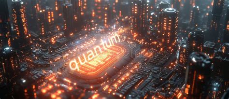 Exploring Concepts Of Quantum Computing In A Dynamic Urban Environment At Night Generative Ai