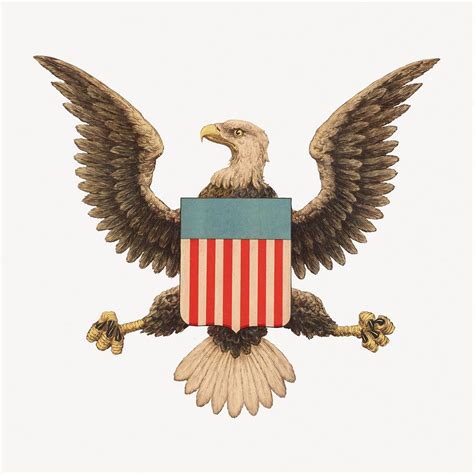 Us Coat Arms Eagle Illustration Premium Photo Illustration Rawpixel