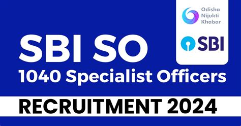 Sbi So Recruitment 2024
