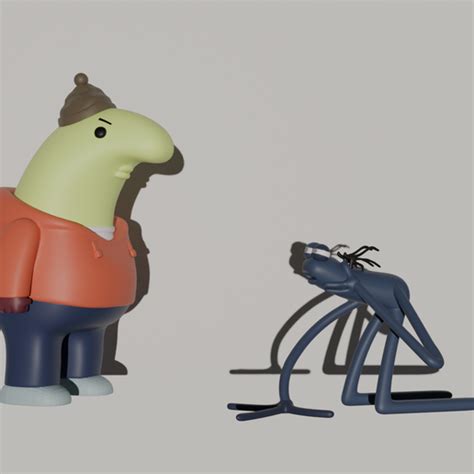 👾 Charlie And Jeremy Smiling Friends・ Stl File For 3d Printing・cults