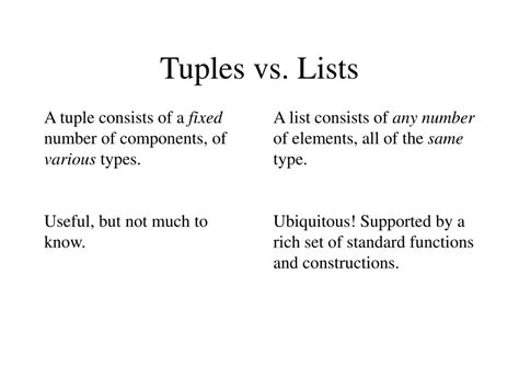 Ppt Tuples And Lists Powerpoint Presentation Free Download Id5200869