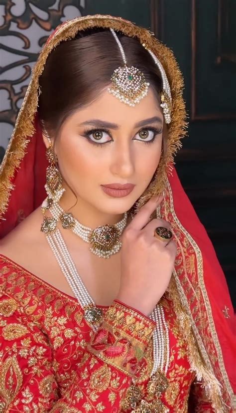 Sajal Ali Bridal Makeup Bridal Makeup Looks Indian Bridal Makeup