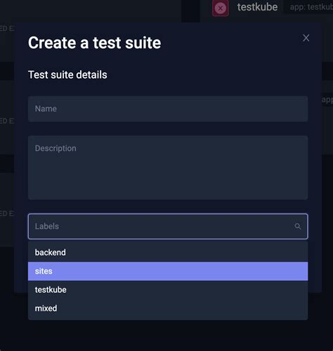 Ui Testsuite Creation · Issue 1423 · Kubeshoptestkube · Github