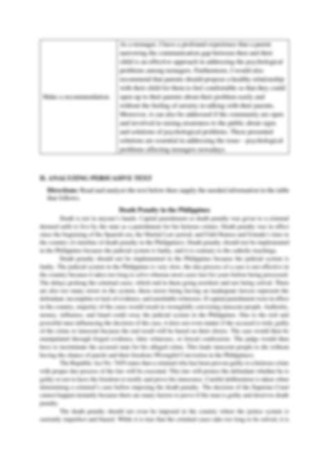 SOLUTION Analyzing A Problem Solution Or Persuasive Text Activity Sheet Studypool