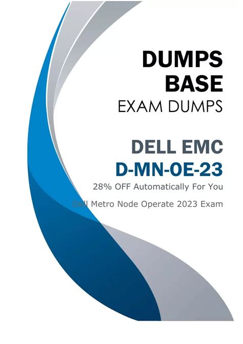 Ppt Newest D Mn Oe 23 Exam Dumps V802 Clear Your Exam And Be A