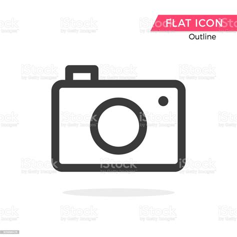 카메라 아이콘 벡터 개체 그림 이미지 그래픽 문자 모양 개요 아이콘 0명에 대한 스톡 벡터 아트 및 기타 이미지 0명 가정용 캠코더 검은색 Istock