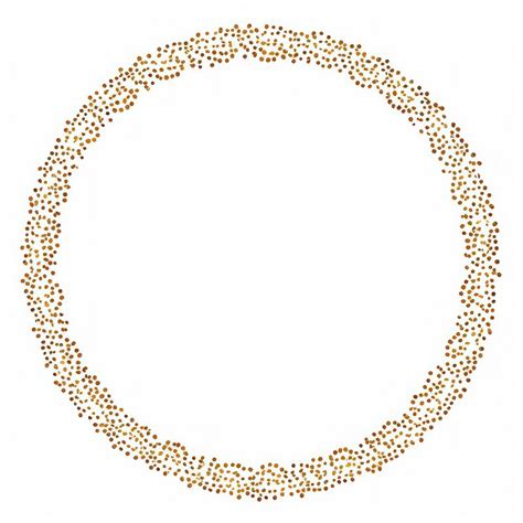 Gold Glitter Little Christmas Circle Free Photo Illustration Rawpixel
