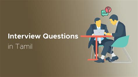 Interview Questions In Tamil Videos