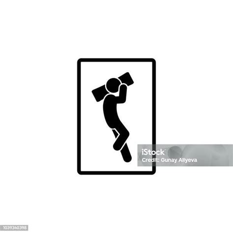 남자 수 면 한쪽 아이콘에 자 위치 그림의 요소입니다 프리미엄 품질 그래픽 디자인 아이콘입니다 웹사이트에 대 한 표지판 및 기호 컬렉션 아이콘 귀여운에 대한 스톡 벡터 아트