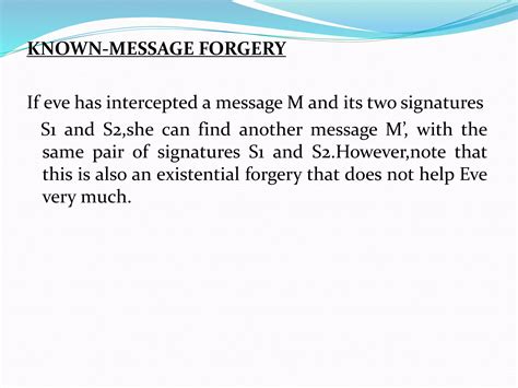 Elgamal And Schnorr Digital Signature Scheme Copy Pptx