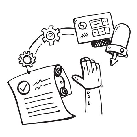 ai automation and digital marketing concept as an ai automation icon