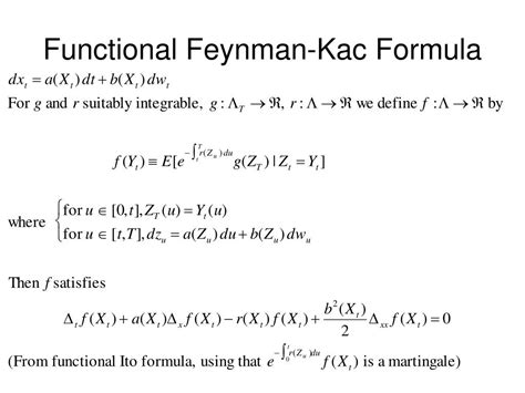 Feynman Kac