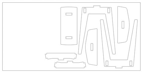 Cnc Cutting File Wooden Stool Cnc Stool Laser Cut Files Cnc Files Dxf Files Vcarve Files