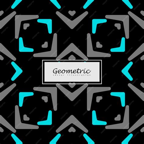 Premium Vector Abstract Geometric Seamless Pattern