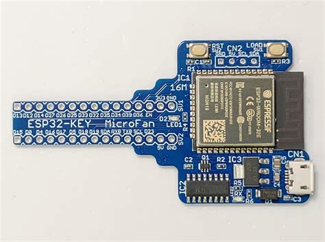 jp esp32 key r2a esp32 wroom 32e 16m 開発ボード usbインターフェース付き 技適取得済 パソコン・周辺機器