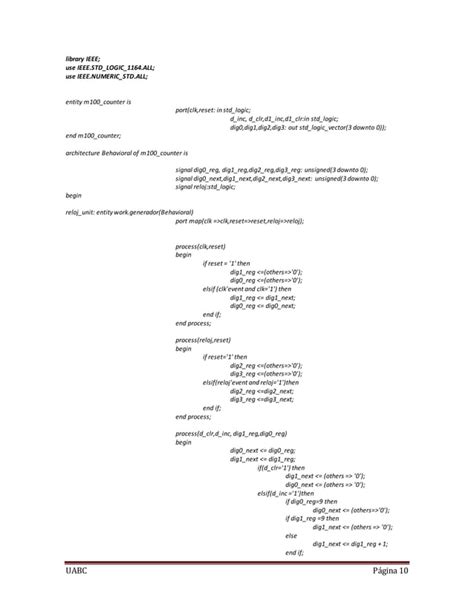DiseÑo Del Juego Ping Pong En Fpga Vhdl Vga Docx