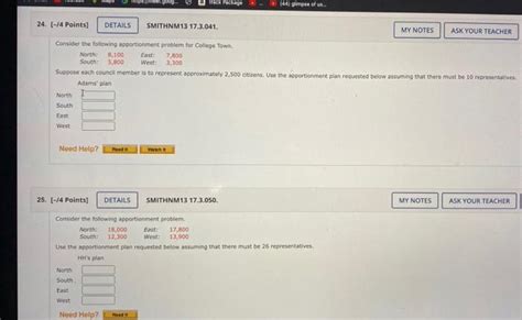 Solved Find The Standard Divisor To Two Decimal Places For