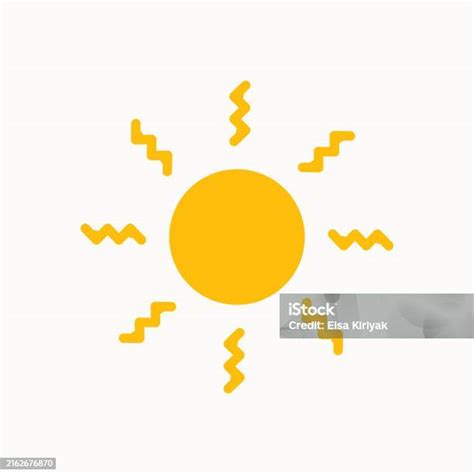 태양 선 아이콘입니다 햇빛 햇빛 여름 따뜻한 날씨 기호 기호 벽지 0명에 대한 스톡 벡터 아트 및 기타 이미지 0명 개념 계절 Istock