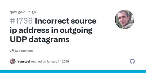 Incorrect Source Ip Address In Outgoing Udp Datagrams · Issue 1736