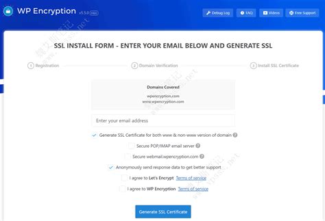 wordpress免费 let s encrypt ssl 证书插件 wp encryption ssl 魏艾斯笔记