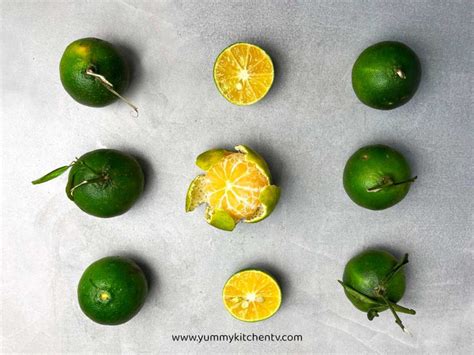 Dalandan The Sweet Filipino Lime Or English Sweet Orange Yummy Kitchen
