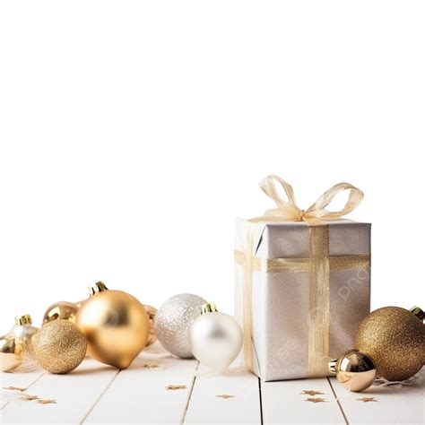 크리스마스 컨셉 장난감 나무 테이블에 선물과 장식 귀여운 산타 Png 일러스트 및 이미지 에 대한 무료 다운로드 Pngtree