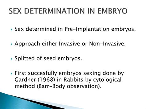 Embryo Sexing Pptx