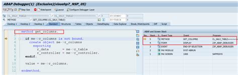 Exploring Abap Debugger 3 Abap Debugging Controls Discovering Abap