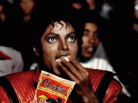 Michael Jackson Popcorn  Mit Heiligenschein Popcorn Michael Jackson