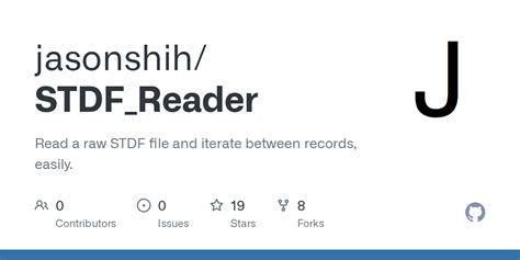 Github Jasonshihstdfreader Read A Raw Stdf File And Iterate