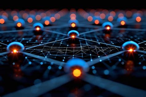 Premium Photo Business Concept For Networking In Cyberspace Abstraction Generative Ai