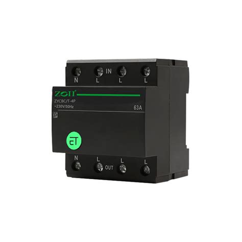 Zoii Factory Tuya MCB Zigbee Smart Circuit Breaker Over Current Under Voltage Protection Power