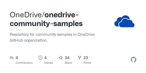 github onedrive onedrive community samples repository for community