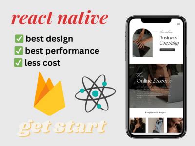 Mobile App From React Native Developer For Andriod IOS Upwork