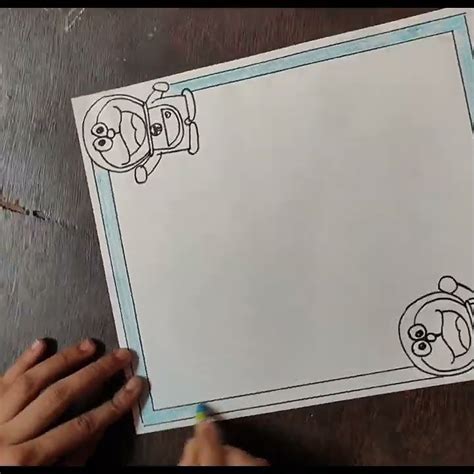 Doraemon Border Design Youtube