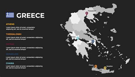 Greece Infographics Map Editable Ppt And Keynote