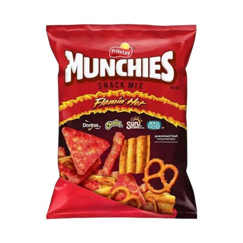 Munchies Snack Mix Flamin Hot Yeg Exotic