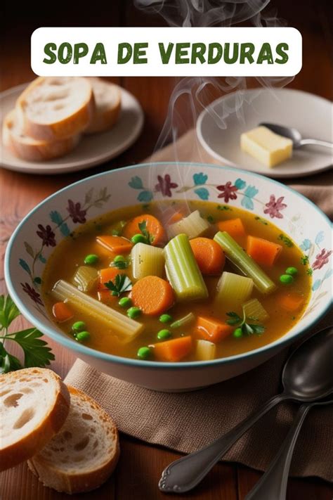 Recetas Sopa De Verduras Healthy Recipes Vegetable Soup Recetas