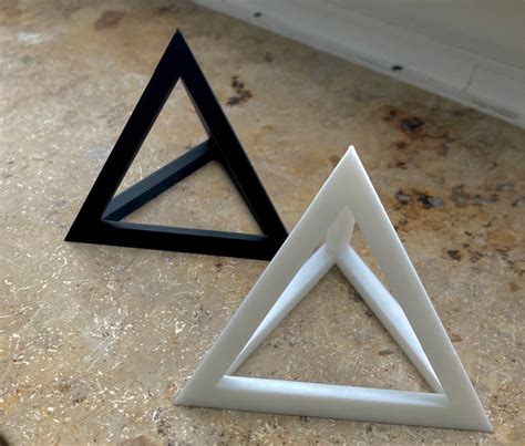 Skeleton Tetraeder Triangular Pyramid By Adrikong Makerworld